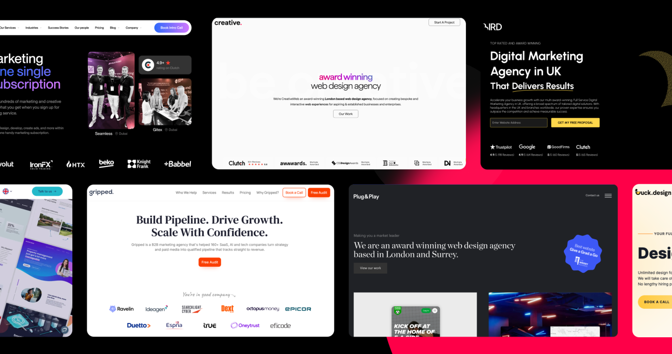 Top 9 Web Design Agencies in the UK in 2026
